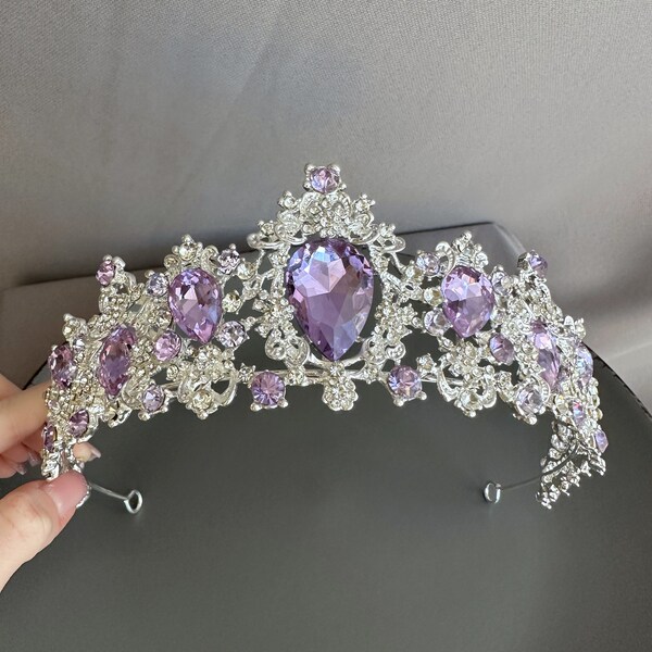 Tiara Purple - Etsy