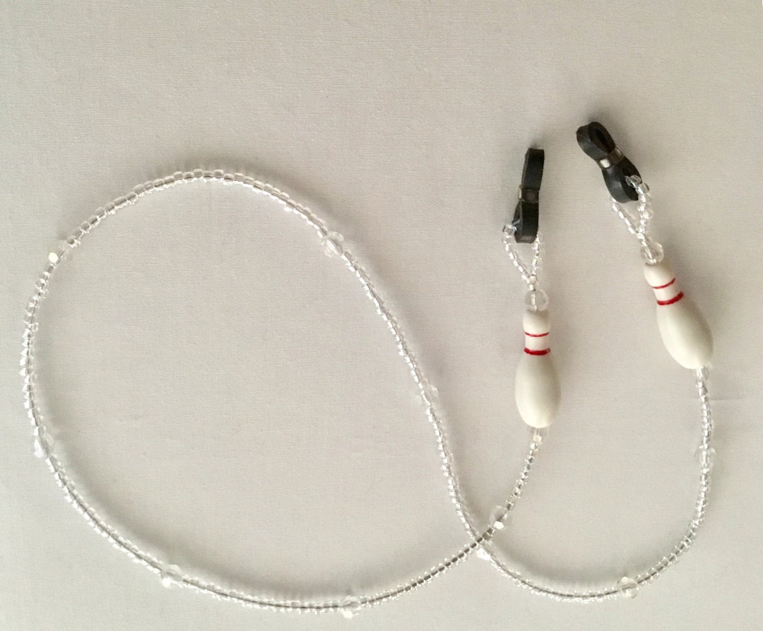 Bowling Pin Bead Spectacle Chain - Etsy