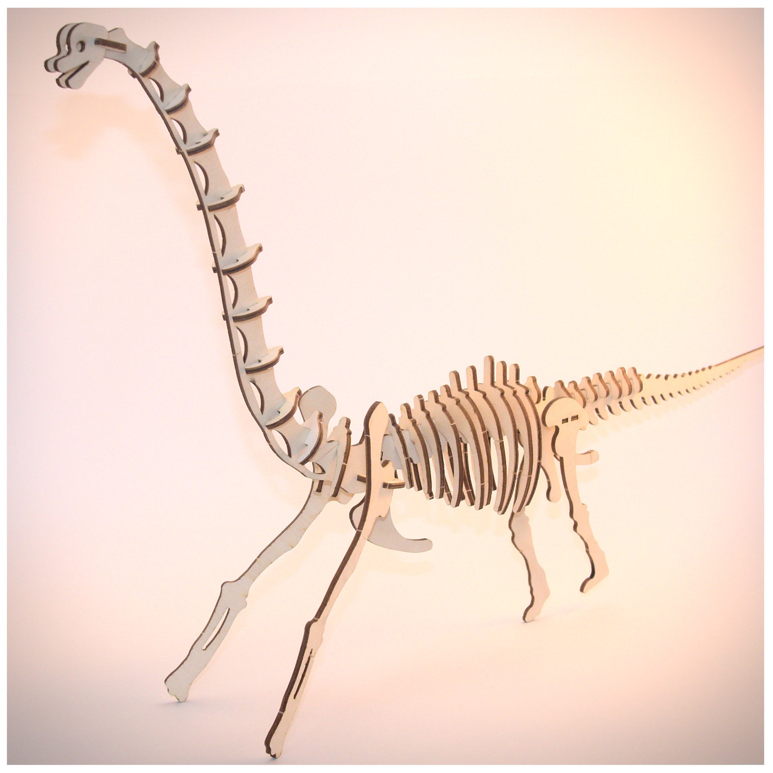 Laser Cut Dinosaur Puzzle Kits (differing Types) - Etsy