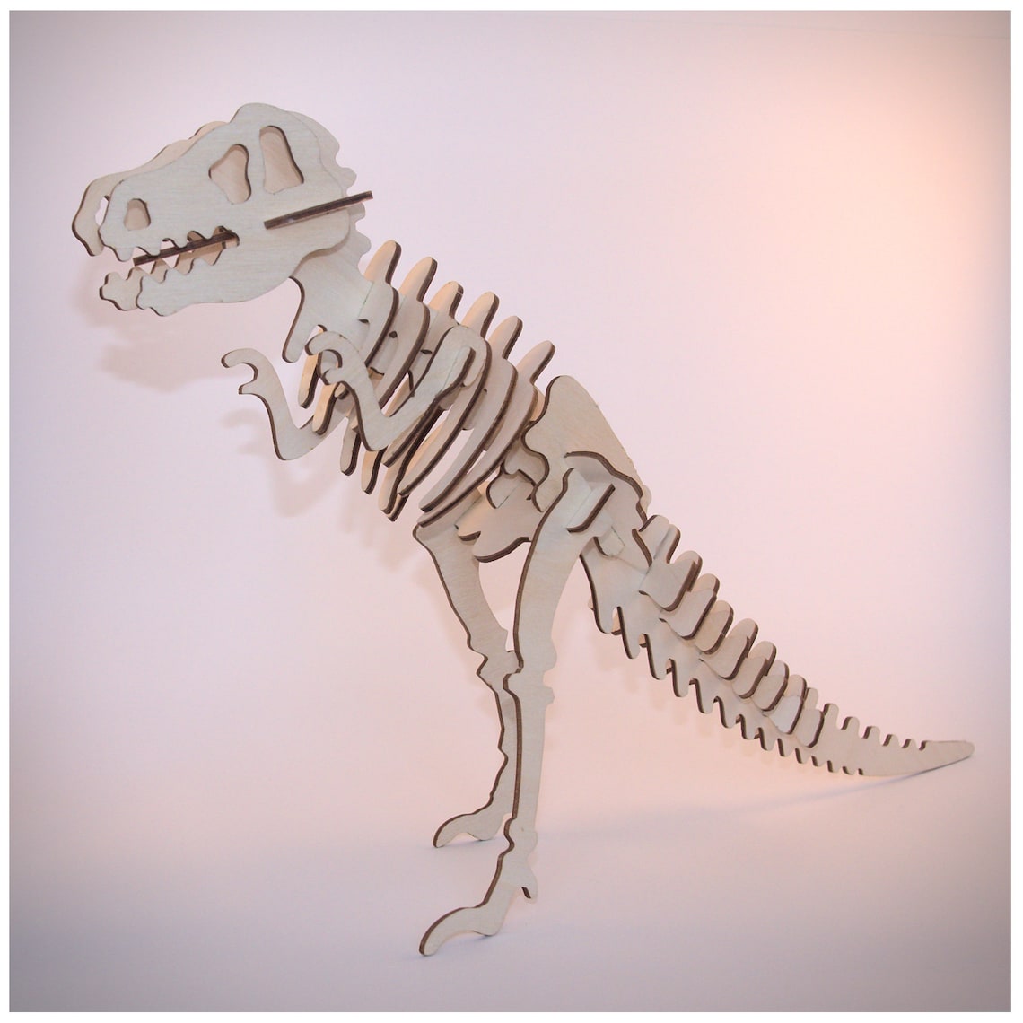 Laser Cut Dinosaur Puzzle Kits (differing Types) - Etsy