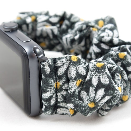 SATIN Apple Watch Scrunchie Band 38mm/40mm/41mm/42mm/44mm/45mm | Etsy