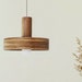 Walnut Lighting Fixture for Dining Room, Kitchen Island Pendant Light ...