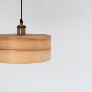 Olive Wood Ceiling Light for Kitchen Decor, Modern Wood Chandelier for ...