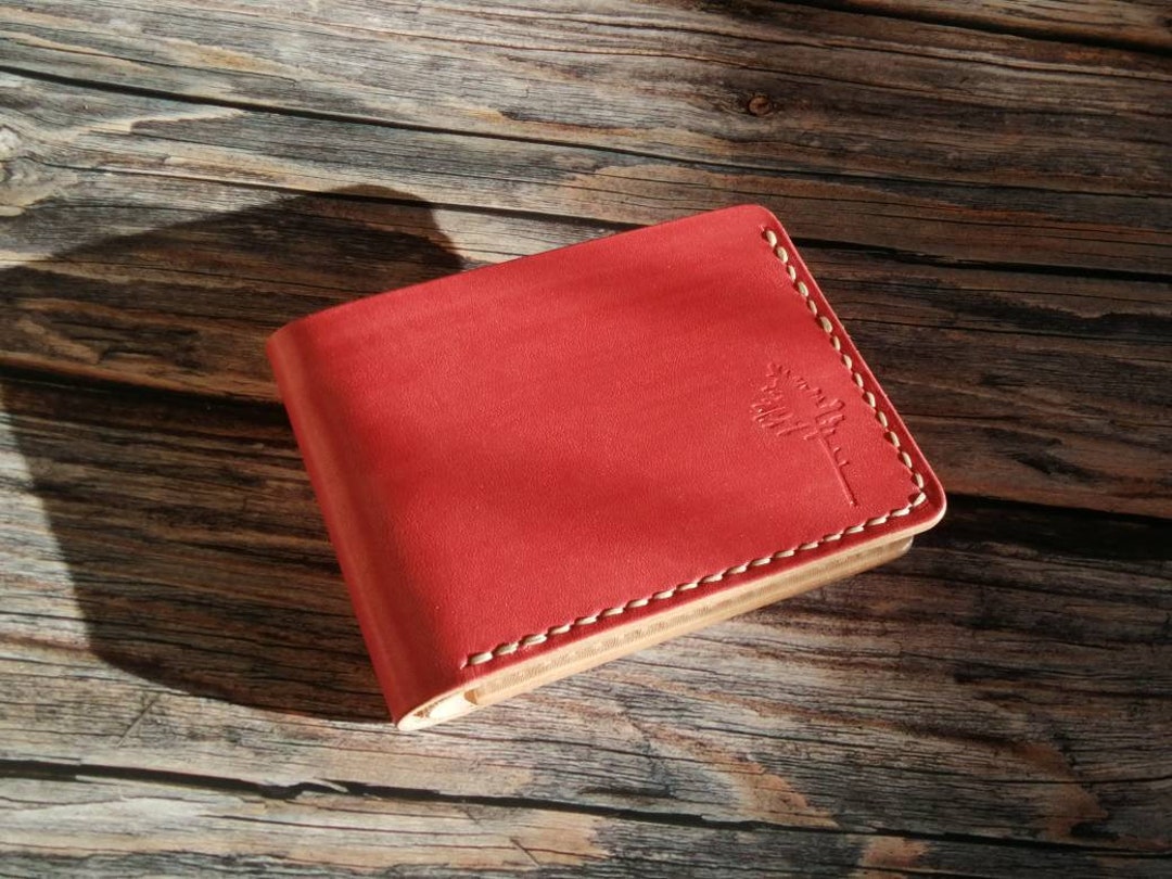 Slim Wallets, Pocket Wallet, Handmade Bifold Wallet, Leather Wallet ...
