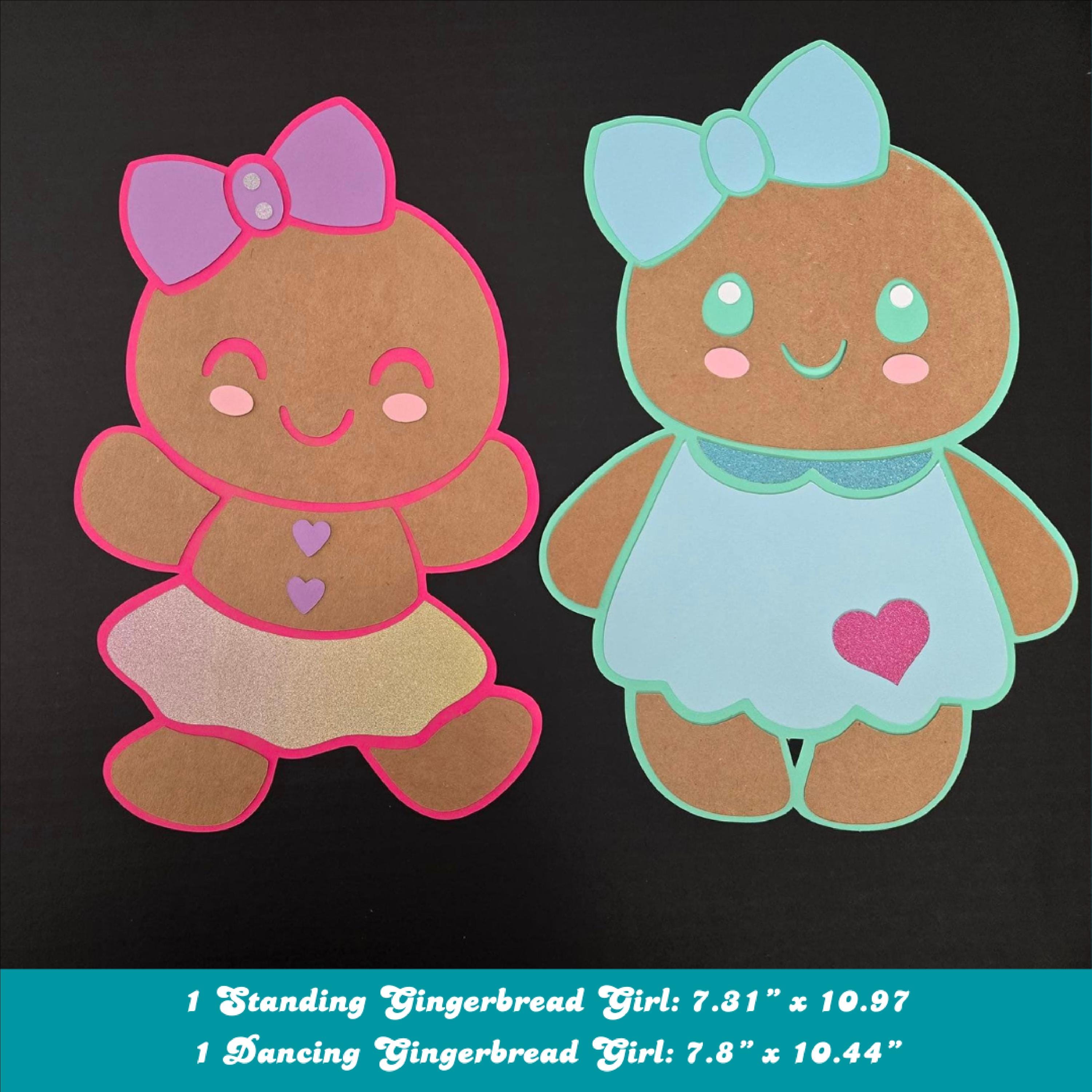 Pastel Gingerbread Christmas Bulletin Board Kit: Candy-themed Holiday ...