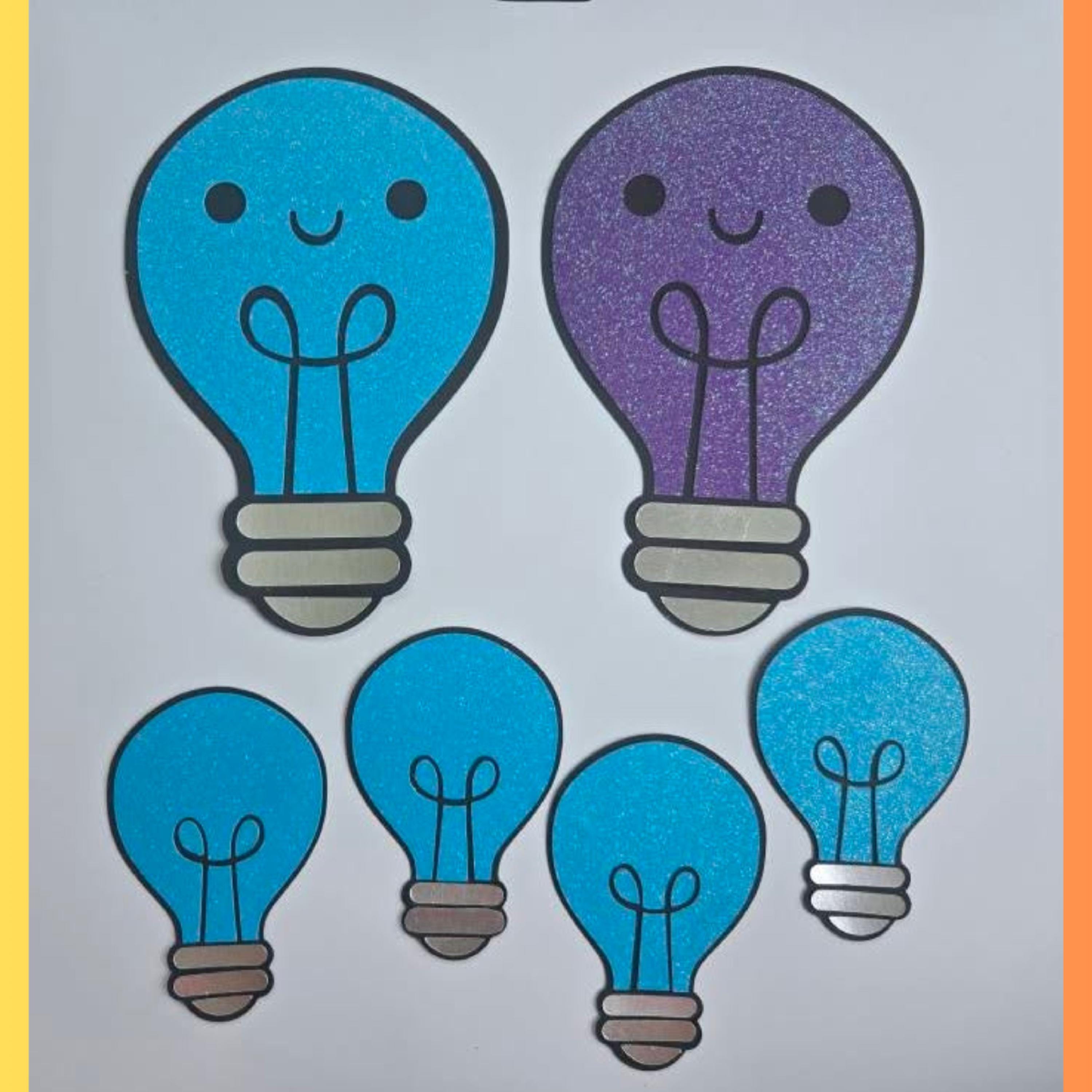 Back to School Light Bulb Theme Bulletin Board Kit Our Year is Looking ...