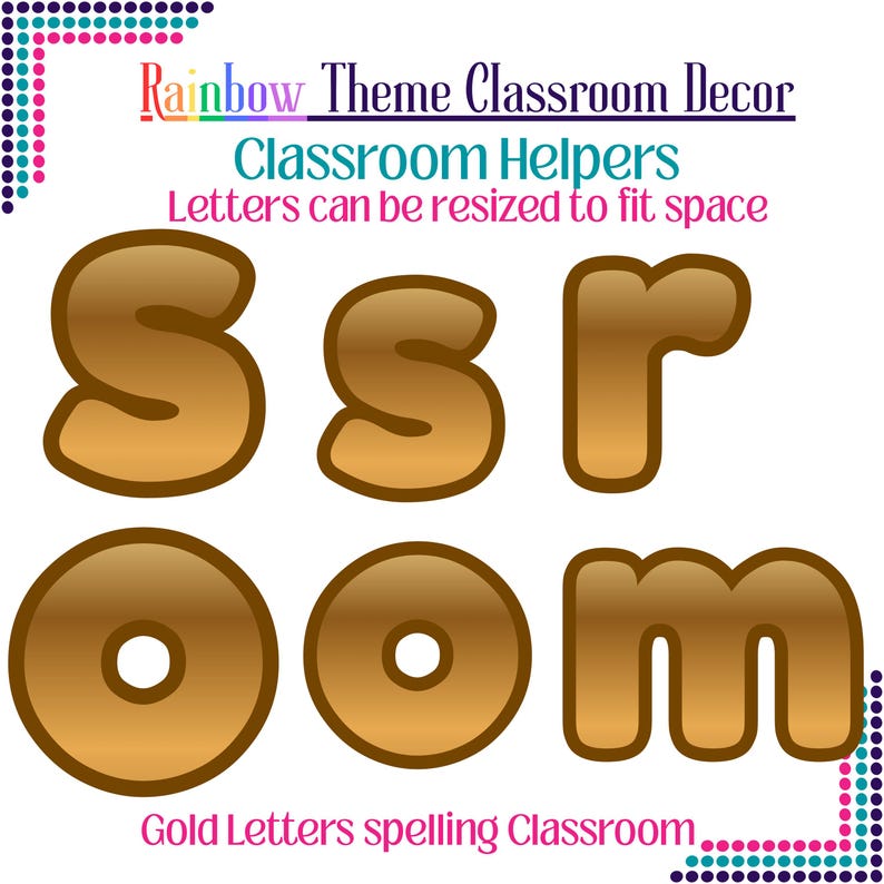 Rainbow Classroom Helpers Chart Student Job Assignments Educational ...