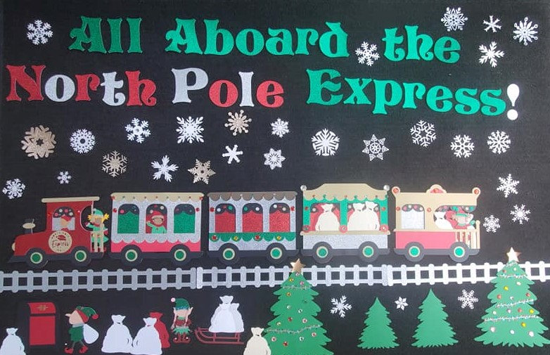 Polar Express Bulletin Board Ideas