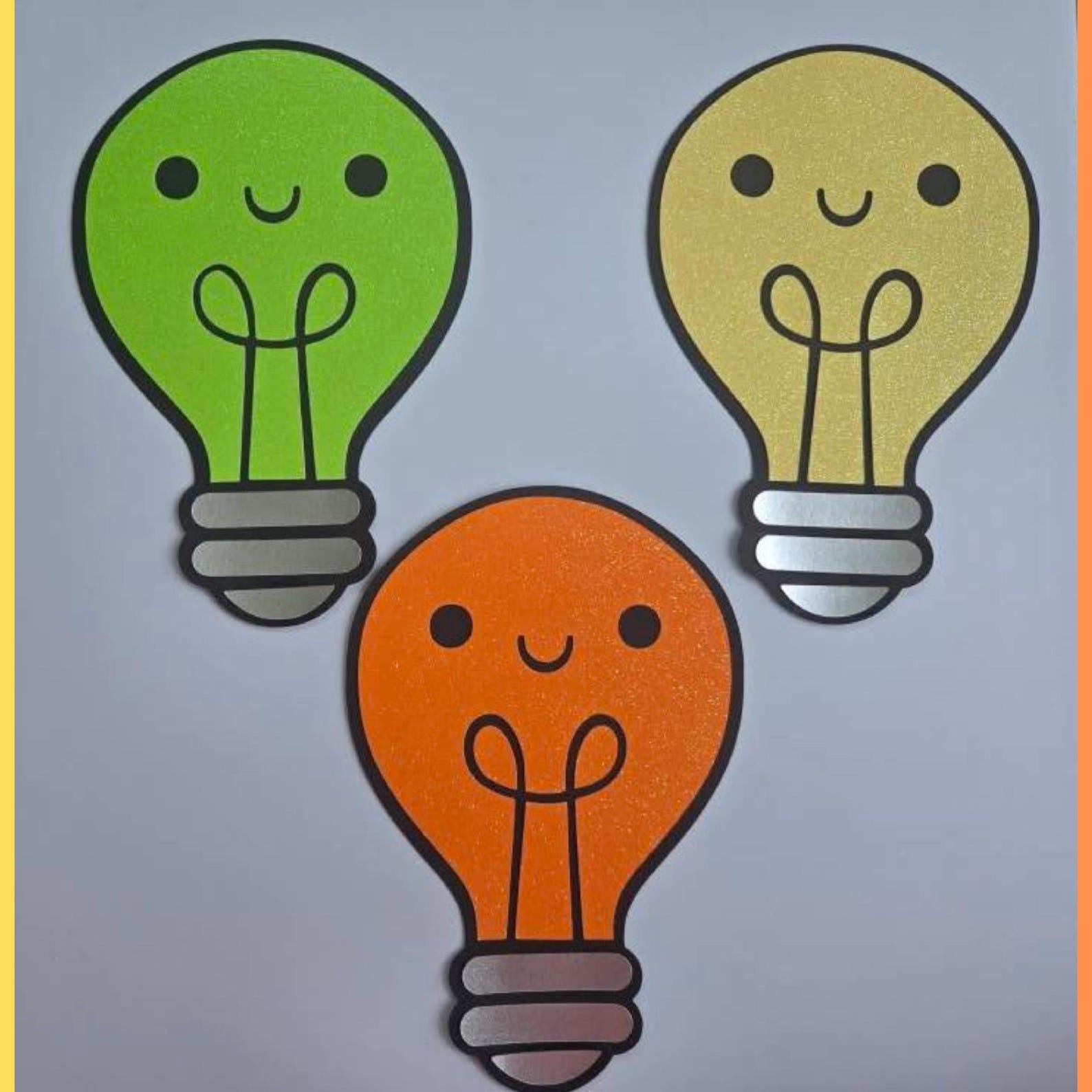 Back to School Light Bulb Theme Bulletin Board Kit Our Year is Looking ...