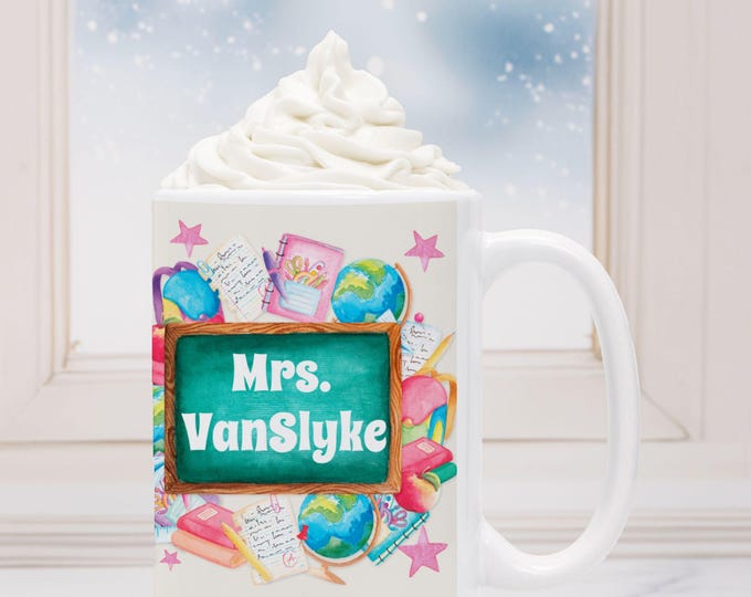 First Coffee Then Teach Mug Special Education Teacher Gift SPED Teacher ...