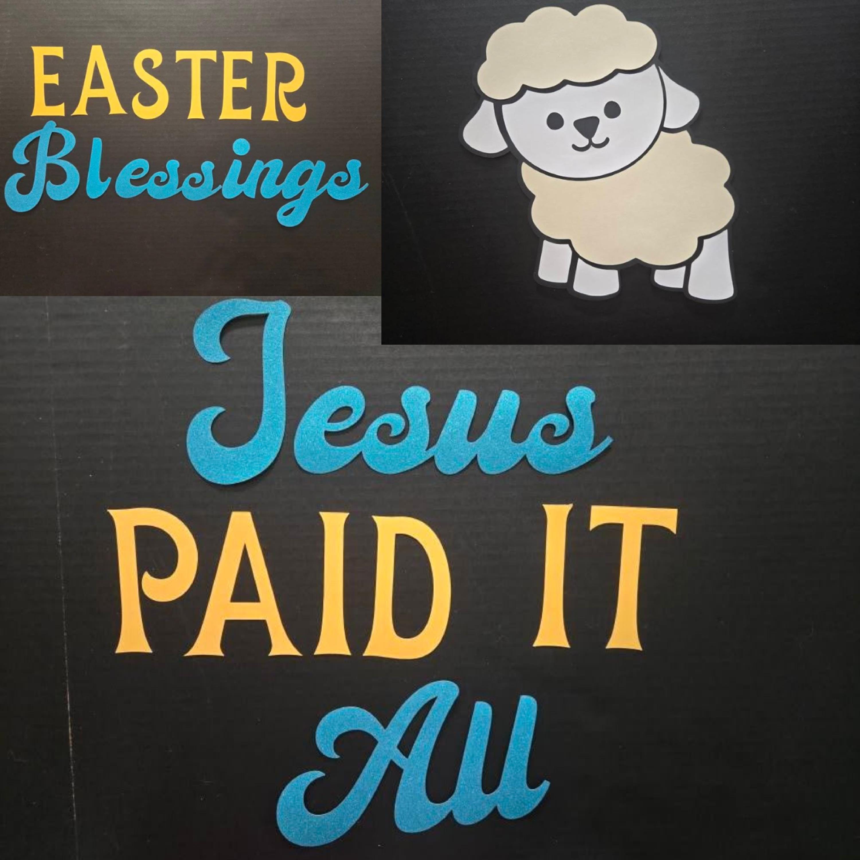Religious Easter Bulletin Board Kit Christian Spring Classroom Decor ...