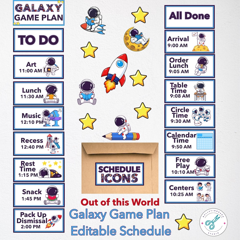 Visual Schedule to Do Done - Etsy