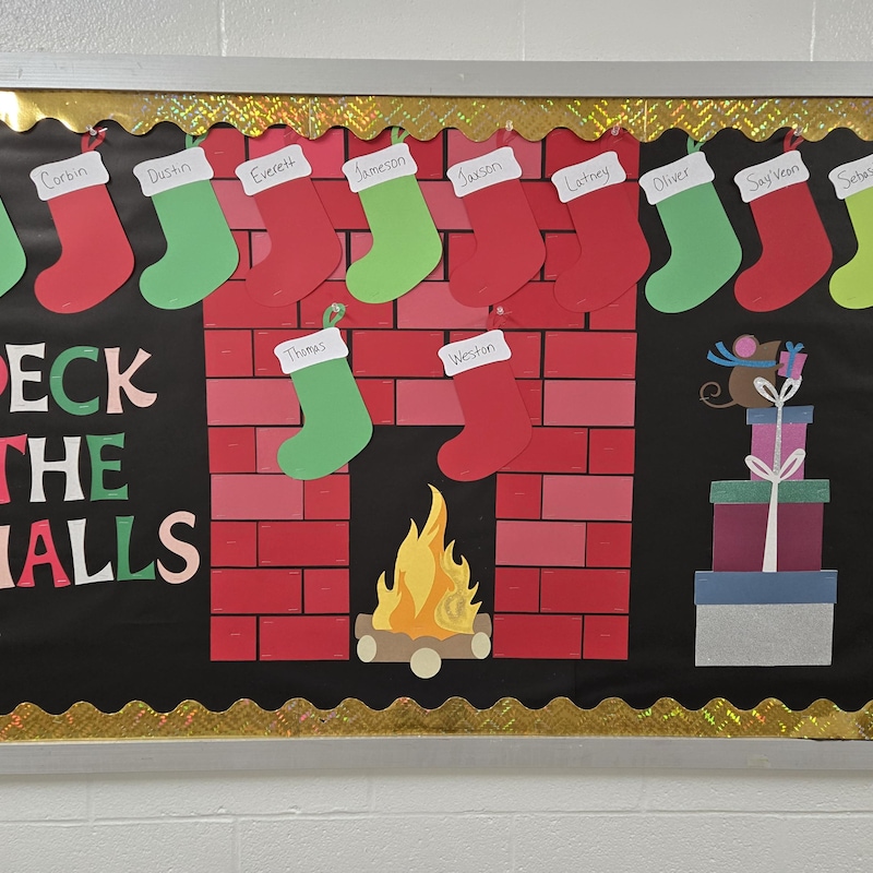 Fireplace Bulletin Board - Etsy