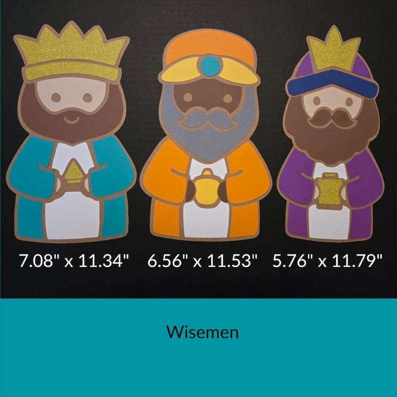 Nativity Christmas Bulletin Board Kit – Christian Classroom Decor ...