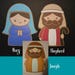 Festive Nativity Bulletin Board Kit: Christian Classroom Display for ...