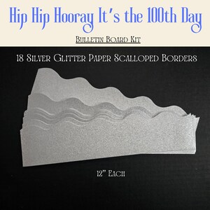 100th Day of School Kit Milestone Decor Educational Bulletin Board ...