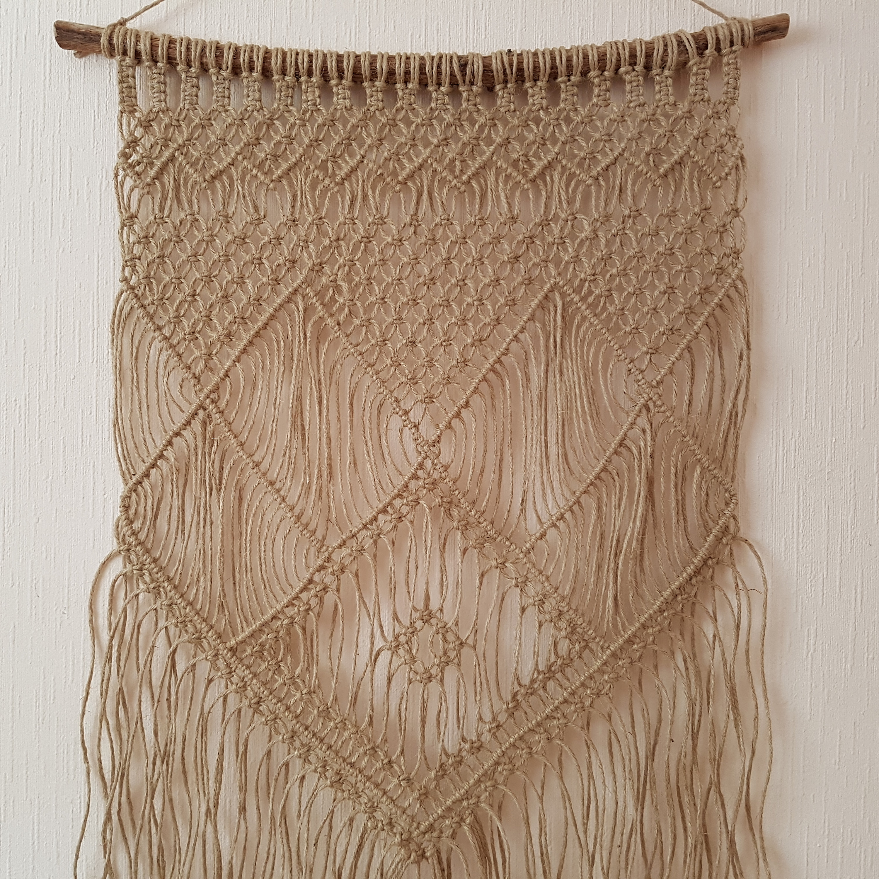 Large Jute Macrame Wall Hanging Color Selection is Possible. - Etsy