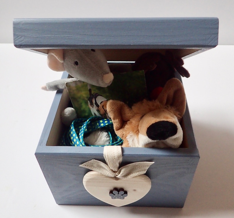Personalised Dog Memory Box Rustic Pet Keepsake Box Wooden - Etsy UK