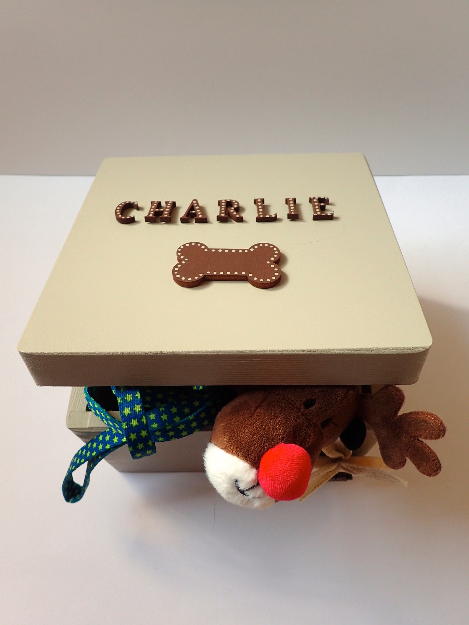 Personalised Dog Memory Box Rustic Pet Keepsake Box Wooden | Etsy