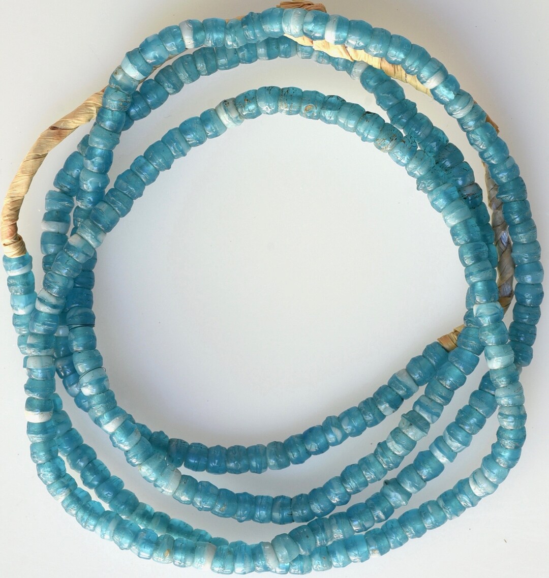 25 Inch Strand of Tiny 3mm Mixed Bohemian Kakamba Beads - Vintage ...