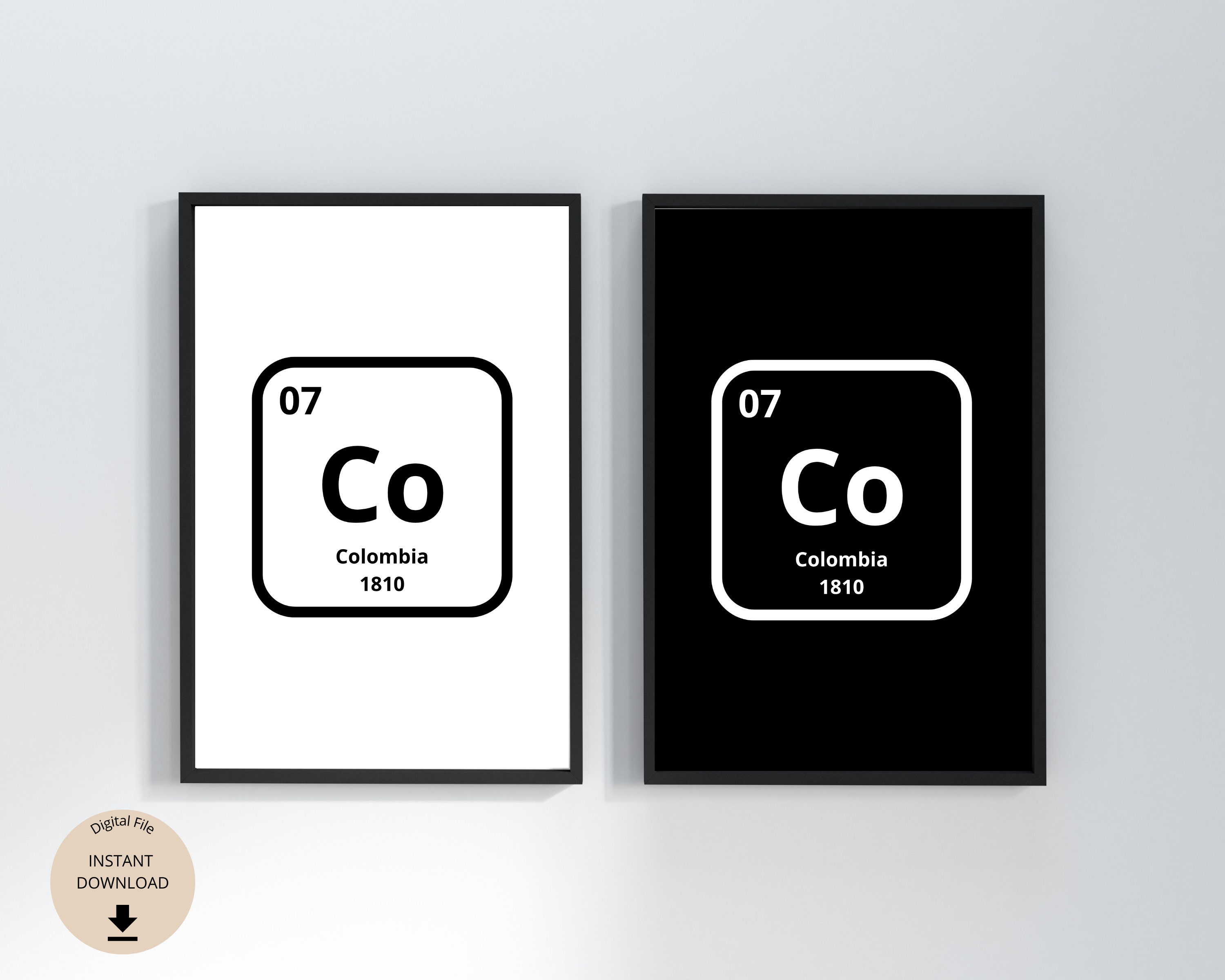 Cobalt Periodic Table Square
