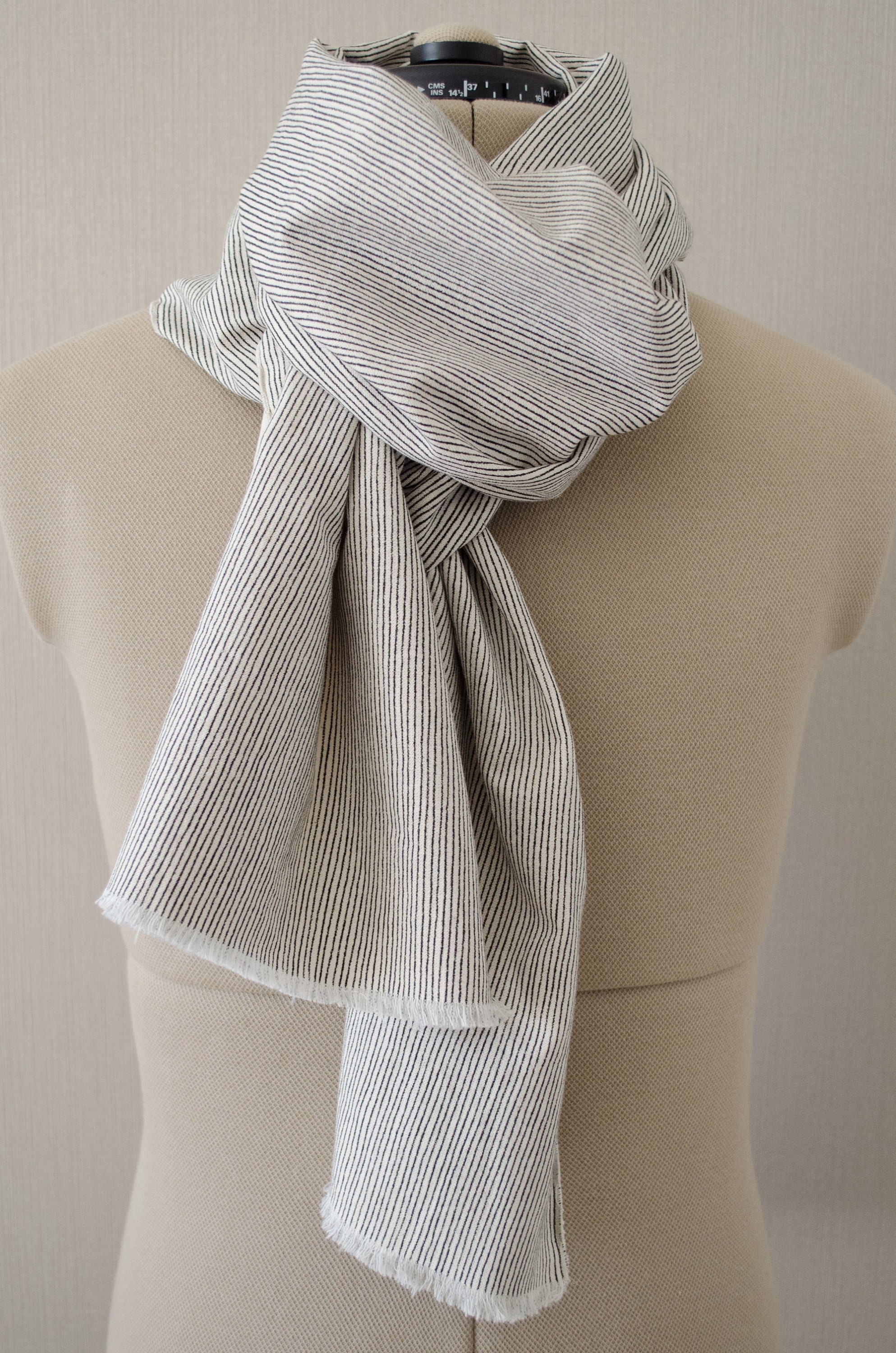 Japanese Traditional Fabric Patchwork Scarf With Wave Edge - Etsy