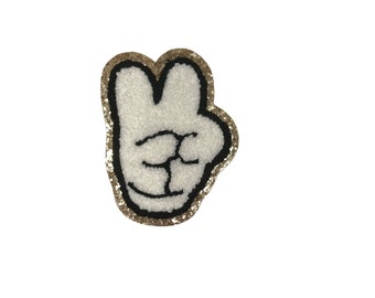 Mickey Peace Sign - Etsy