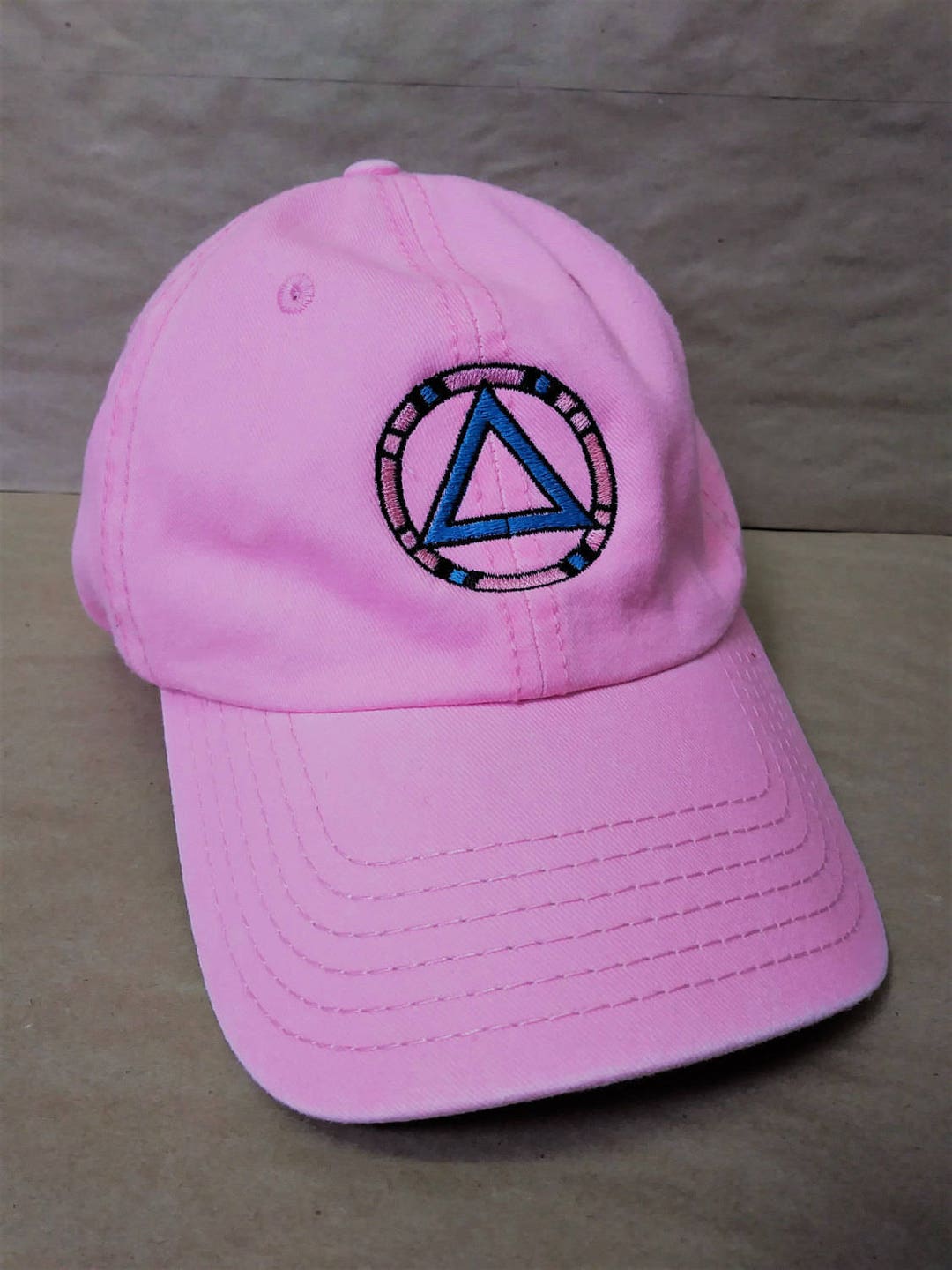 Circle + Triangle Logo Embroidered Hat - Etsy