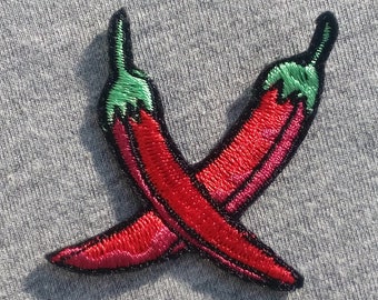 ID 1920B Red Hot Chili Pepper Patch Spicy Sauce Food Plant - Etsy