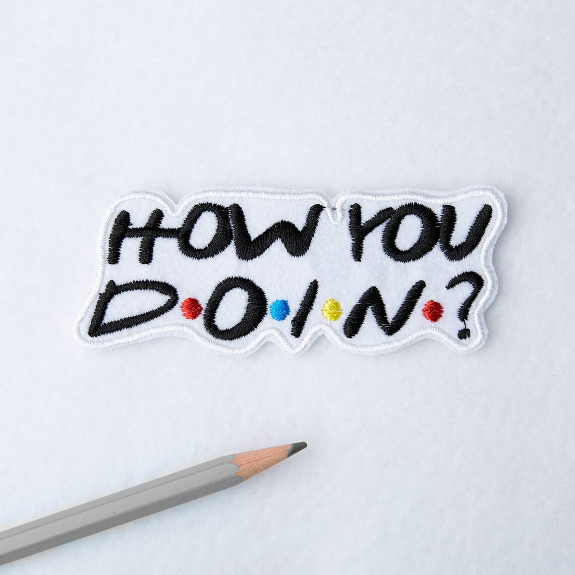 Friends Patch How You Doin Patch Retro Patch Iron on Patch 90s - Etsy