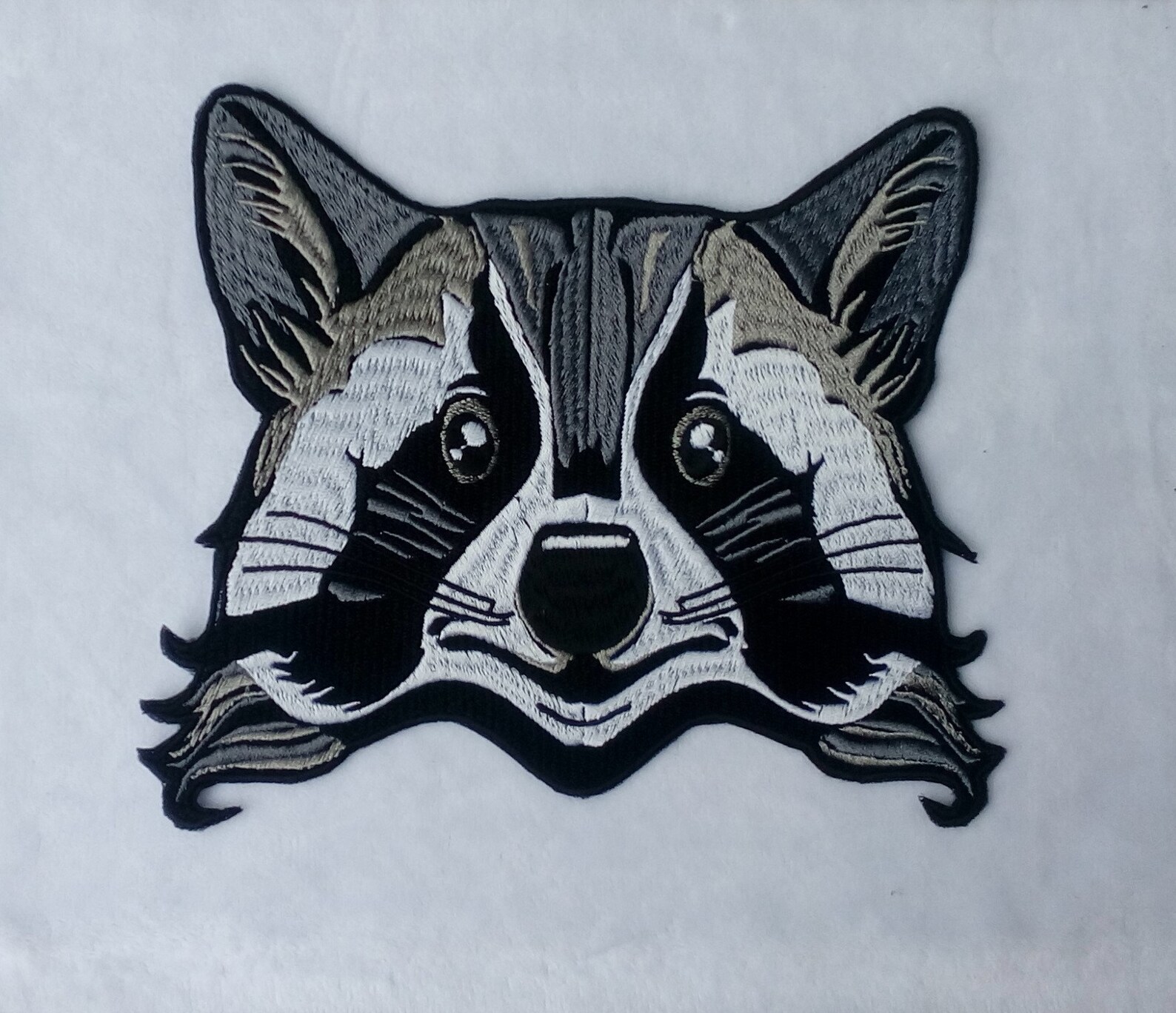 Embroidered Patch Cute Racoon Patch Iron on Patch Embroidery - Etsy