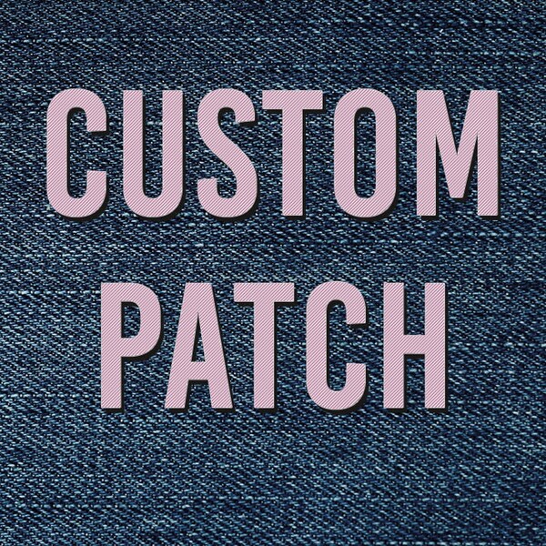 Custom Back Patch - Etsy