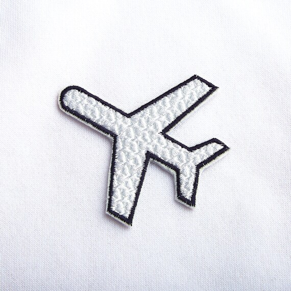 Plane patch Embroidered patch Travel patch Iron On Patch Gift | Etsy