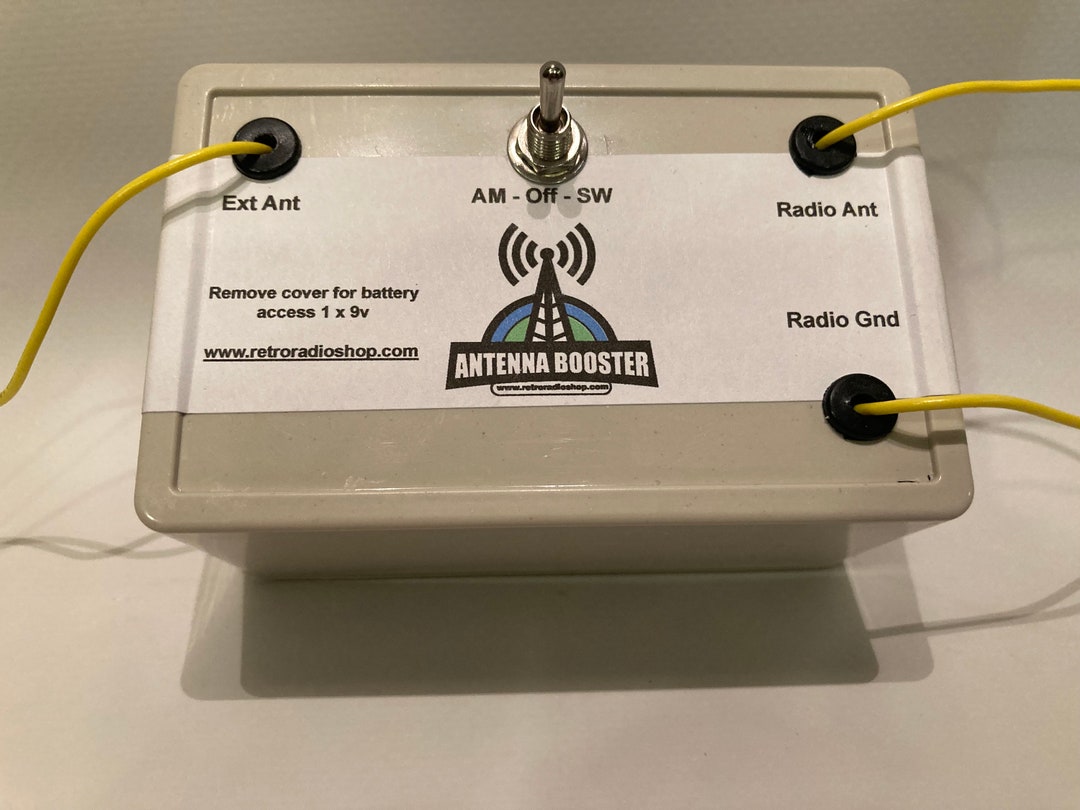 AM SW Antenna Signal Booster for Antique Vintage Tube Radios - Etsy