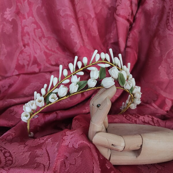 Wax Flower Crown - Etsy