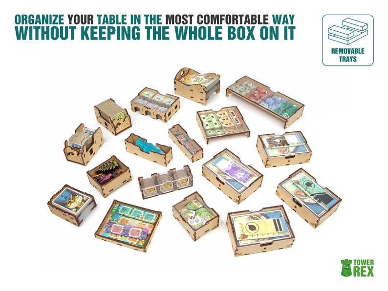 Organizer Compatible With Bitoku Board Game Forest Yokai - Etsy