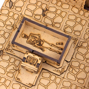 Royal Crypt Room, Vampire's, Lich Crypt for Dnd, Pathfinder, Frostgrave ...