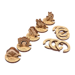 Deluxe Dnd Miniature Tokens, Monster Tokens, Character + Heal Potion ...