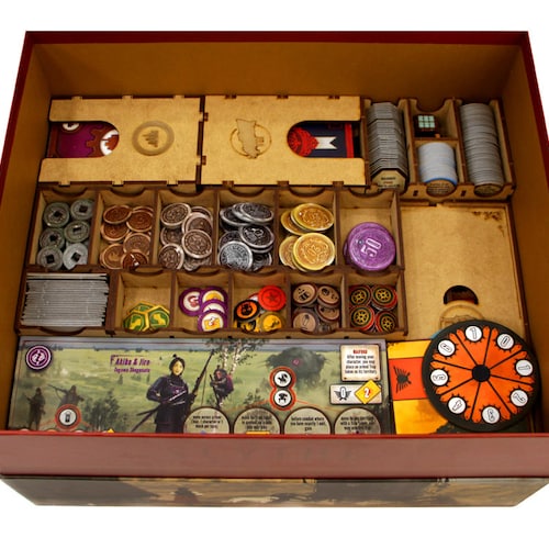 SCYTHE Legendary Box Organizer Wood Insert for SCYTHE Board | Etsy