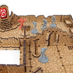 Cult's Lair Set, Wargaming Terrain, Pathfinder, Dnd, TTRPG 28mm Terrain ...