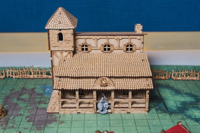 Tavern Fantasy Terrain 28mm Scale Dungeon Terrain RPG - Etsy