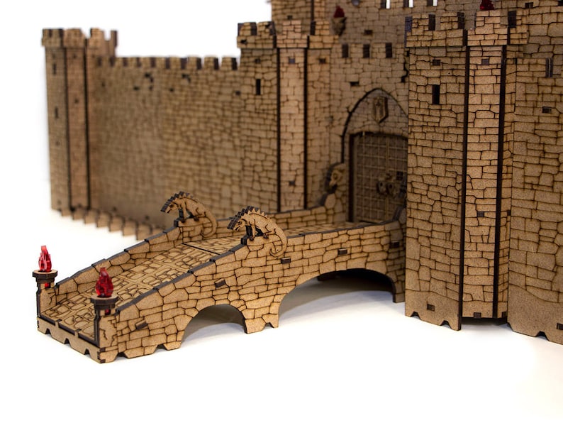 Fortress Modular MDF/HDF Terrain Set 28mm Scale Terrain - Etsy