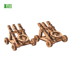 Catapult Terrain, Dnd, Pathfinder, Siege Terrain, TTRPG 28mm Terrain ...