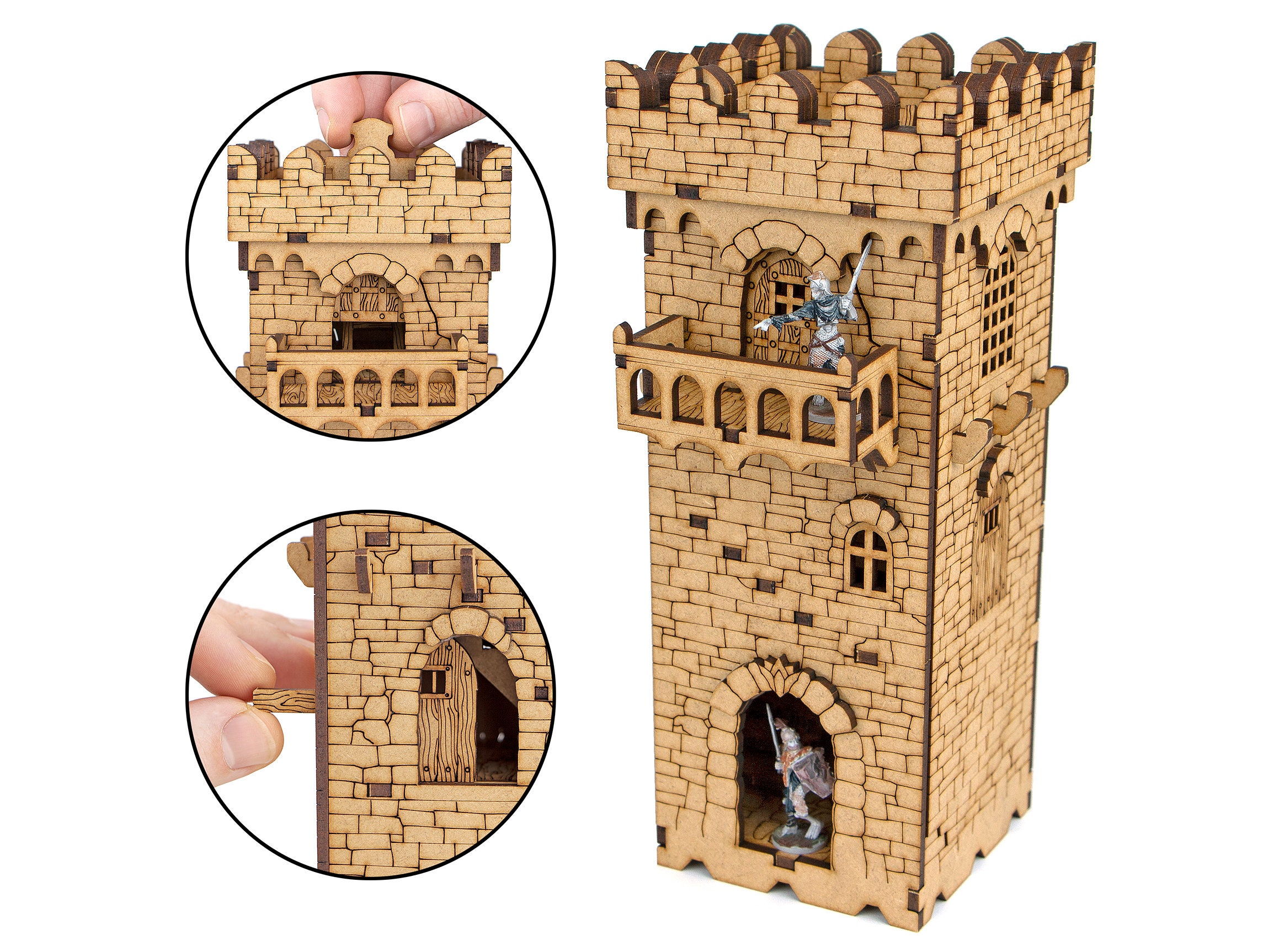 Guard's Tower Fantasy Terrain 28mm Scale Dungeon | Etsy