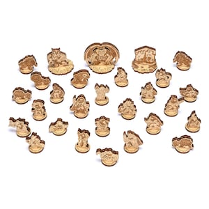 Deluxe Dnd Miniature Tokens, Monster Tokens, Character + Heal Potion ...