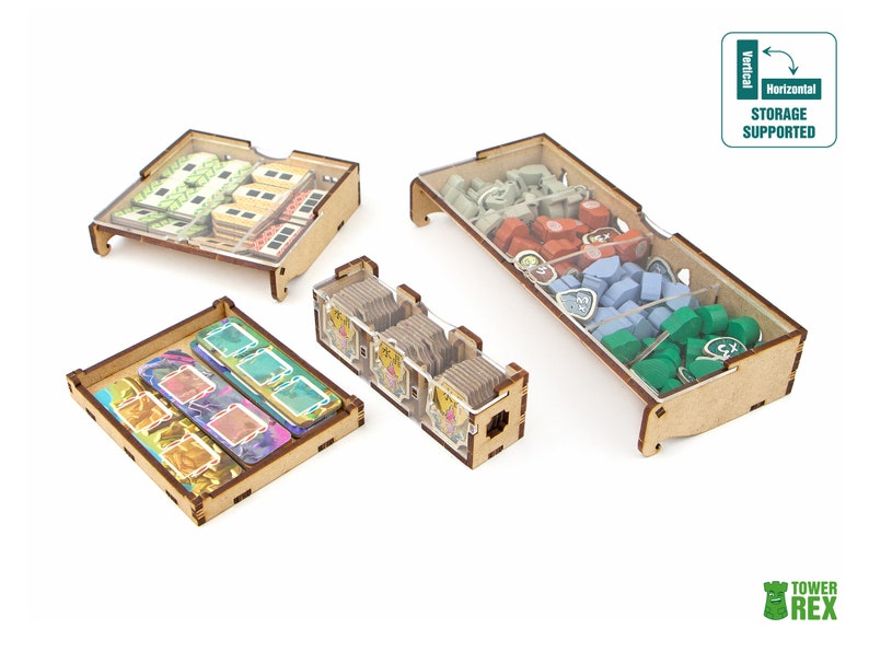Organizer Compatible With Bitoku Board Game Forest Yokai - Etsy
