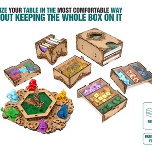 Flamecraft Organizer Flamecraft Tokens Bundle Flamecraft - Etsy