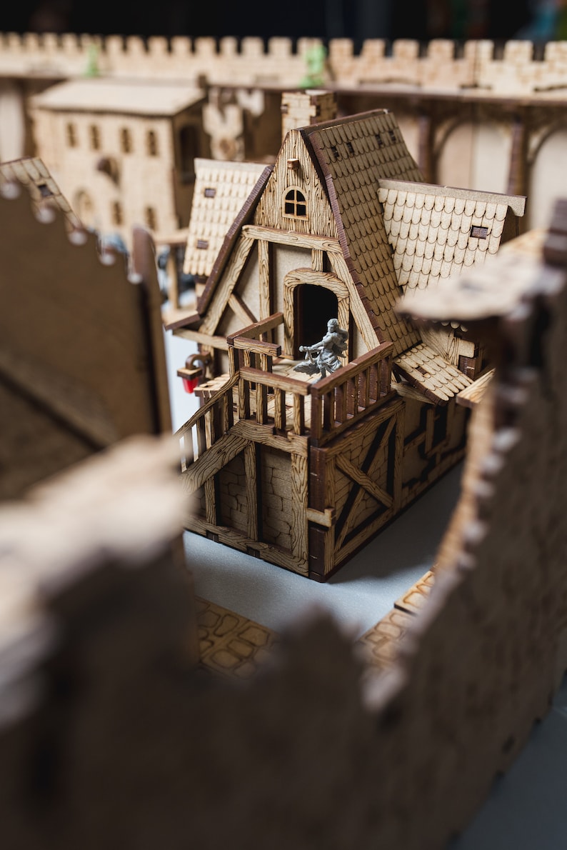 Big House Fantasy Terrain 28mm Scale Dungeon Terrain - Etsy UK