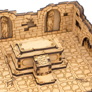 Royal Crypt Room, Vampire's, Lich Crypt for Dnd, Pathfinder, Frostgrave ...