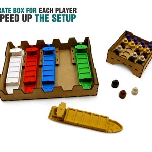 Container Base Game Organizer, Insert for Container Board Game ...